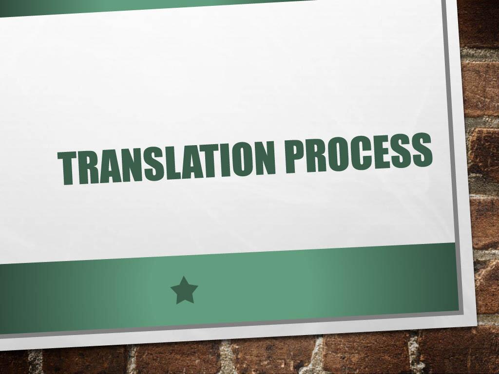Translation Process | Translators Association of the Philippines